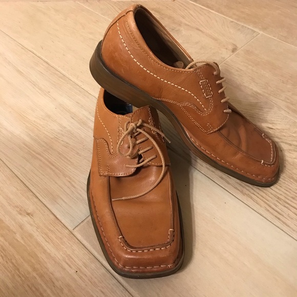 carlo morandi | Shoes | Carlo Morandi Brown Leather Plain Toe Oxford ...